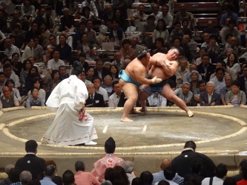 Watching Sumo Live Up Close - A "Masu" Do! - WAttention.com