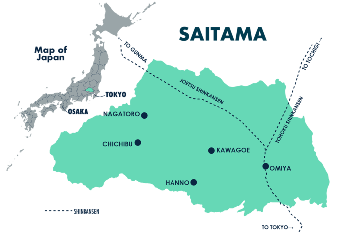 Saitama: Refresh yourself on a day trip from Tokyo - WAttention.com